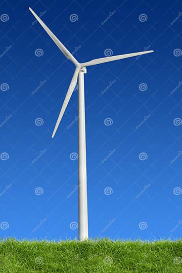 Wind Power and Grass stock photo. Image of power, nature - 11890210
