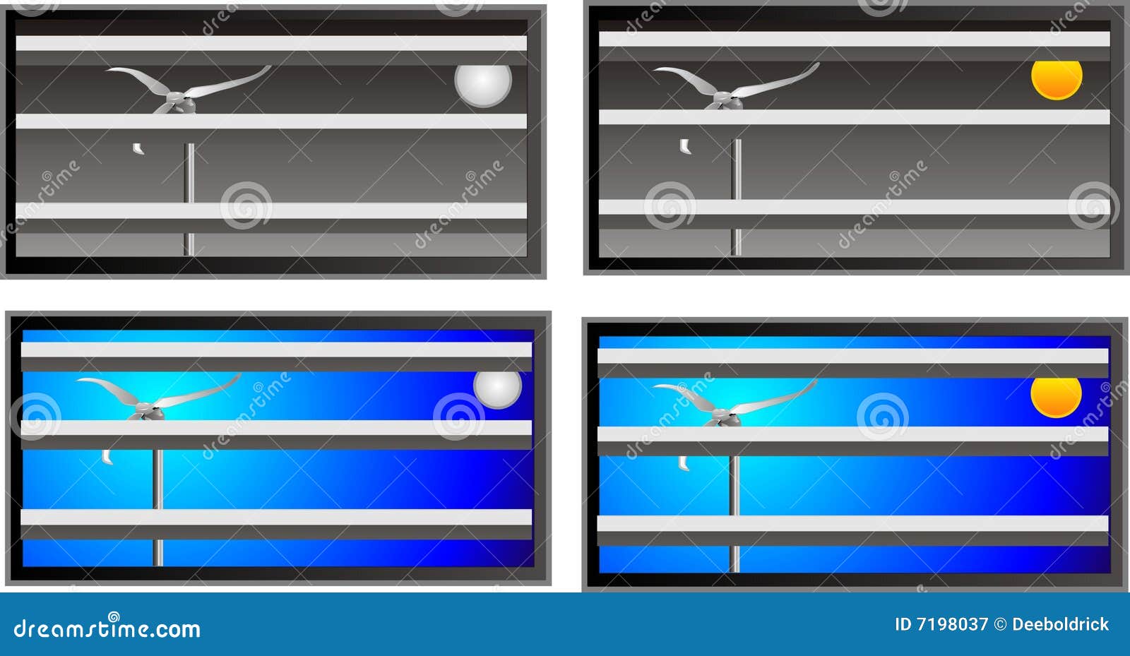 Wind power images stock vector. Illustration of environmental - 7198037