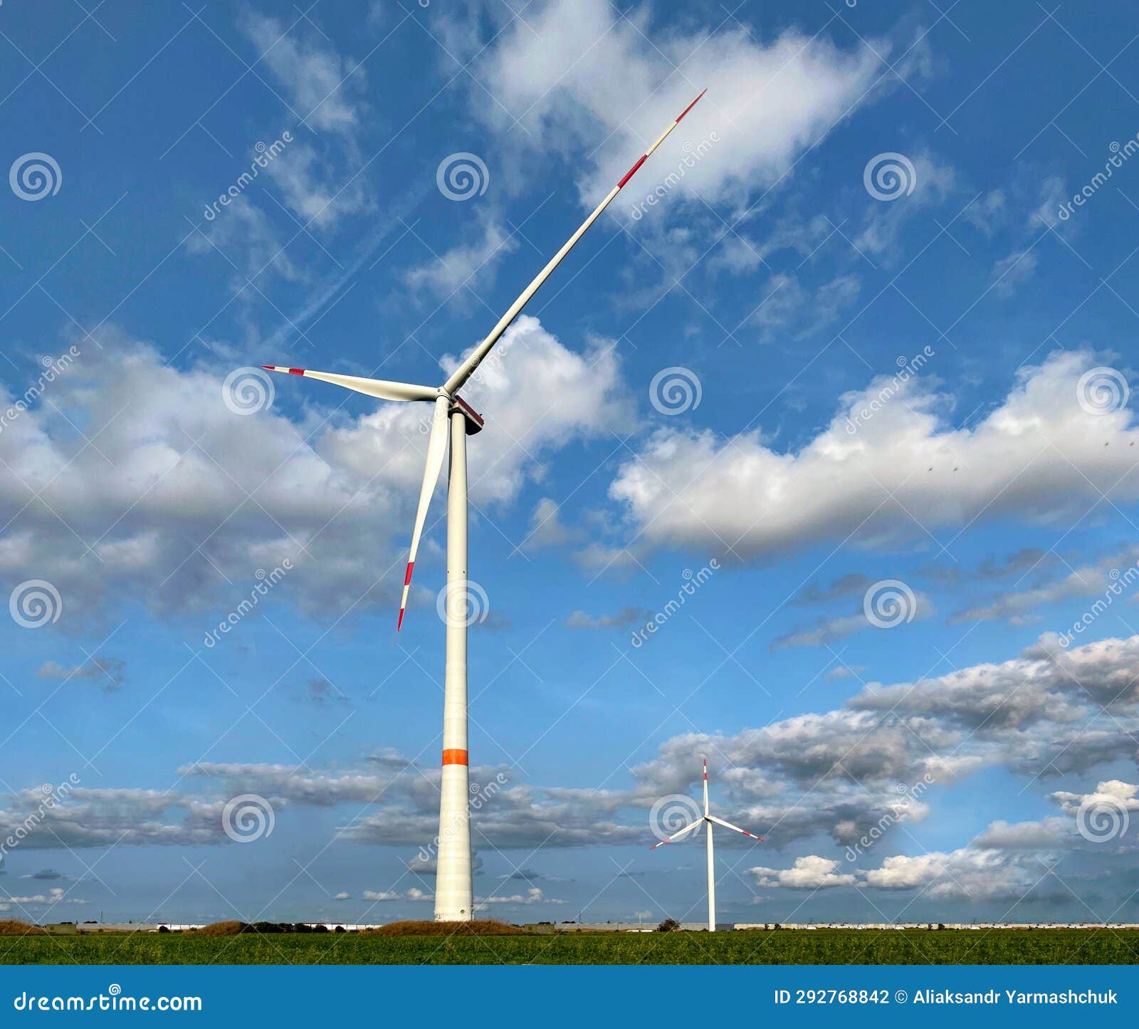 Wind Power Plants — Wind Power Plants for Generating Electricity Stock ...