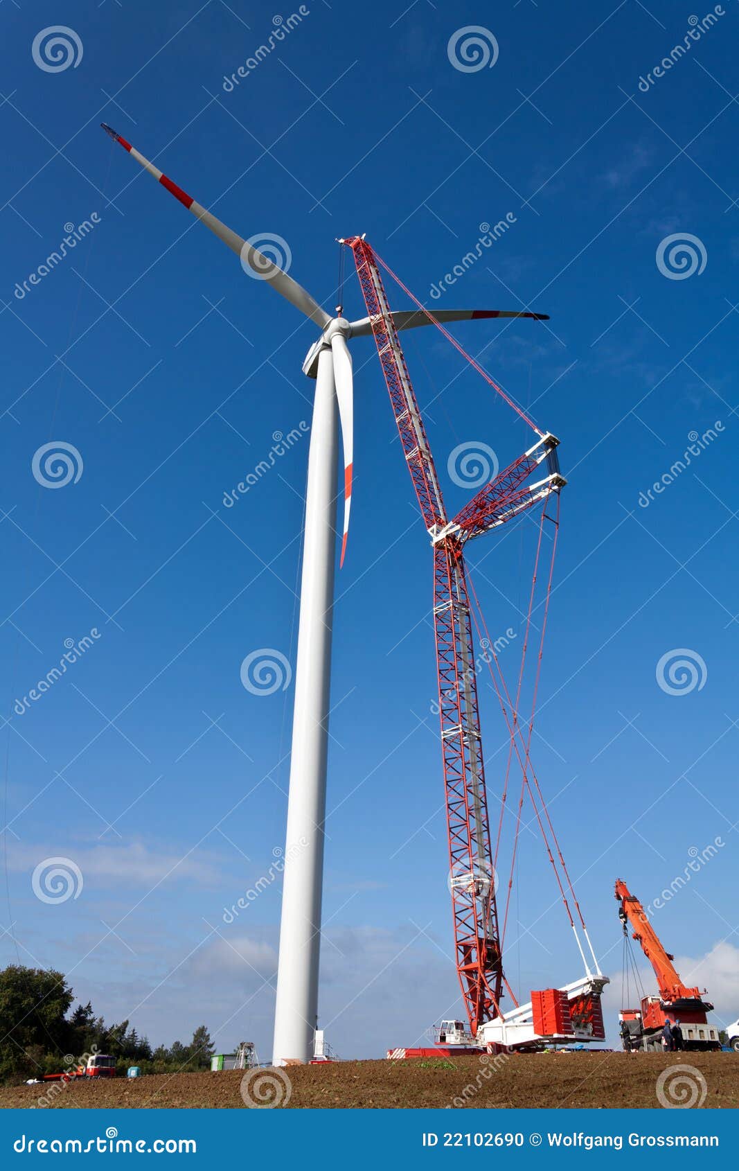 Wind power station stock photo. Image of technology, green - 22102690