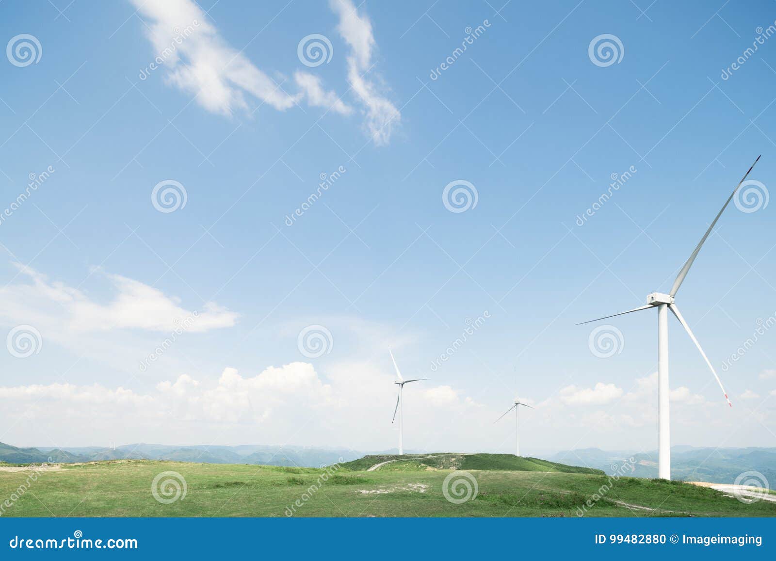Wind power in sunshine stock photo. Image of sunshiny - 99482880