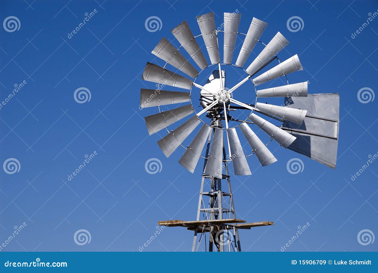 Wind pump stock image. Image of windmill, silver, pump - 15906709