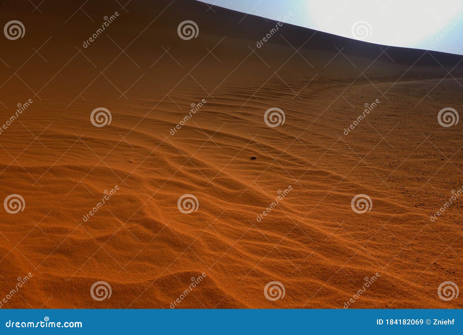 Wind Ripples in the Sand of the Sahara at Sunrise Stock Image - Image ...