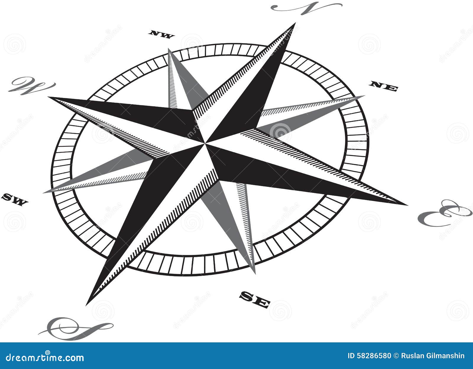 Wind Rose Compass Retro Design Stock Illustrations – 2,563 Wind Rose ...