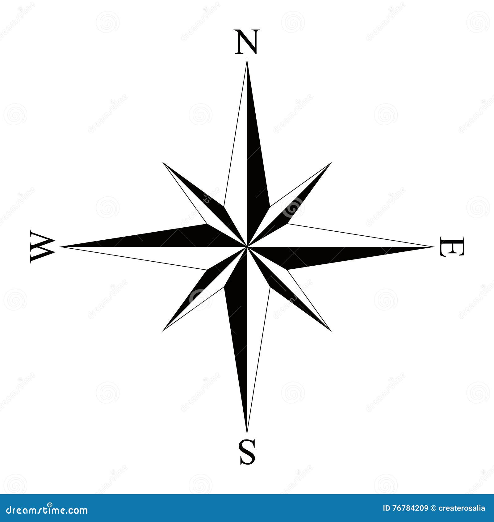 Wind Rose Vector Set | CartoonDealer.com #54424214