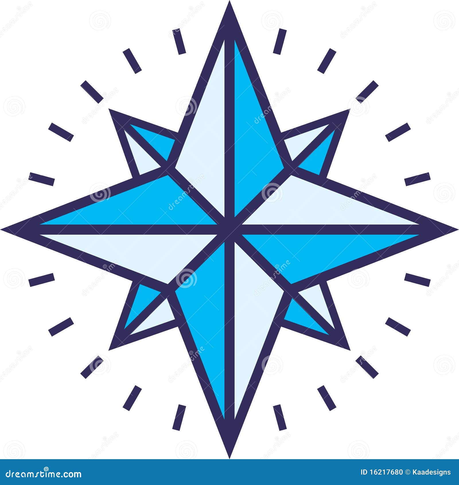 Wind Rose (Vector Illustration) Stock Vector - Illustration of ...