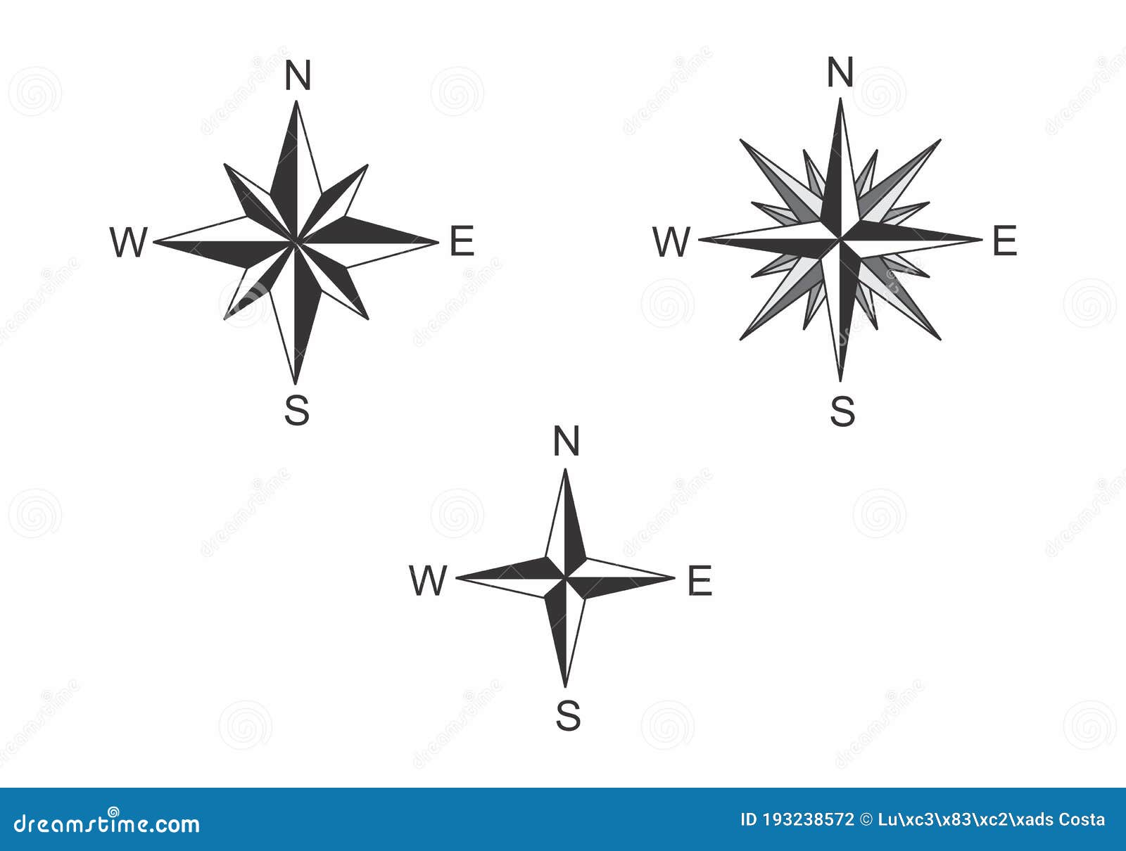 Wind roses illustrations stock illustration. Illustration of adventure ...