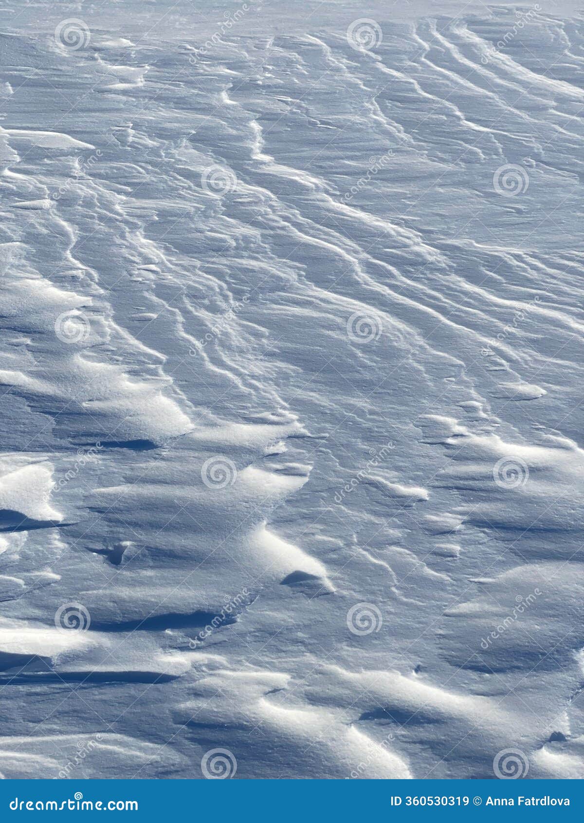 Wind-Sculpted Snow Texture with Natural Patterns Stock Image - Image of ...