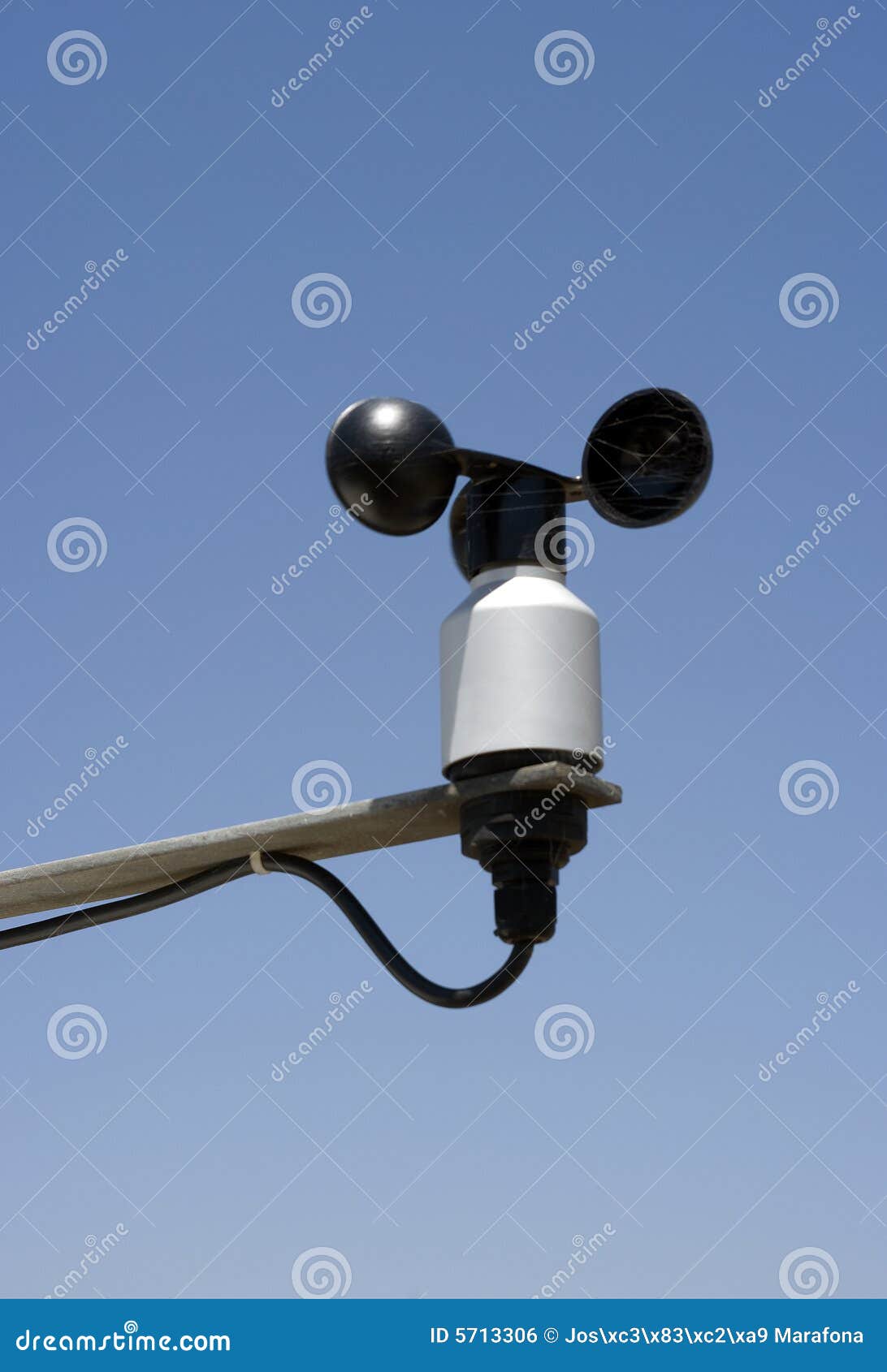 Wind sensor stock photo. Image of storm, instrument, gale - 5713306