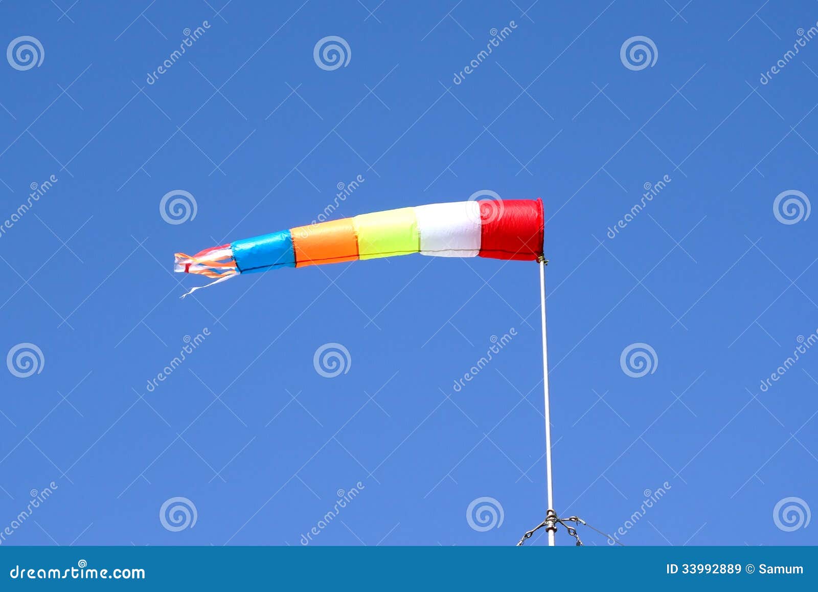 Wind sleeve flying stock image. Image of strength, cone - 33992889