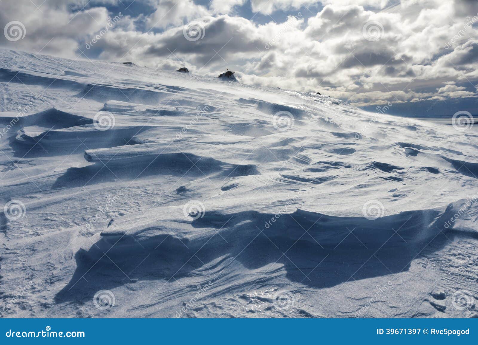 Wind and snow stock image. Image of wilderness, landscape - 39671397