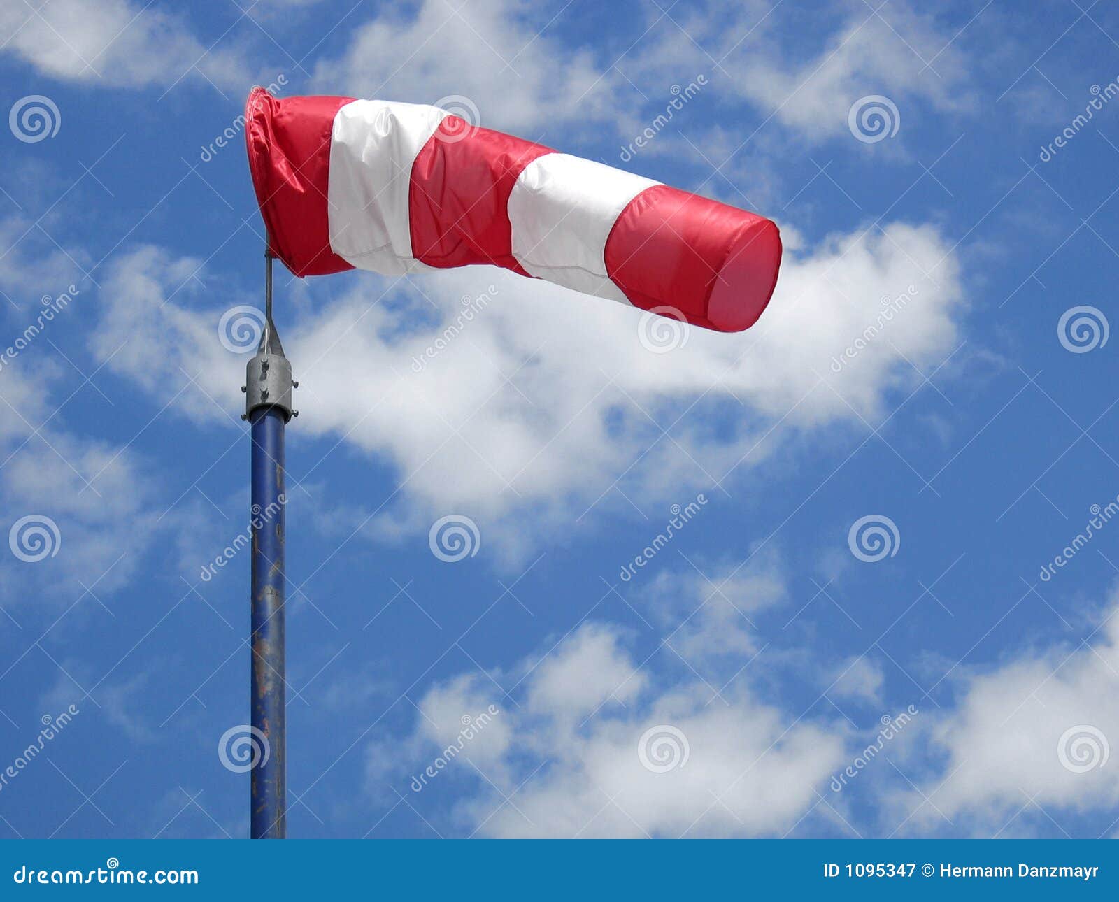 Wind sock stock image. Image of weather, cloudy, wind - 1095347
