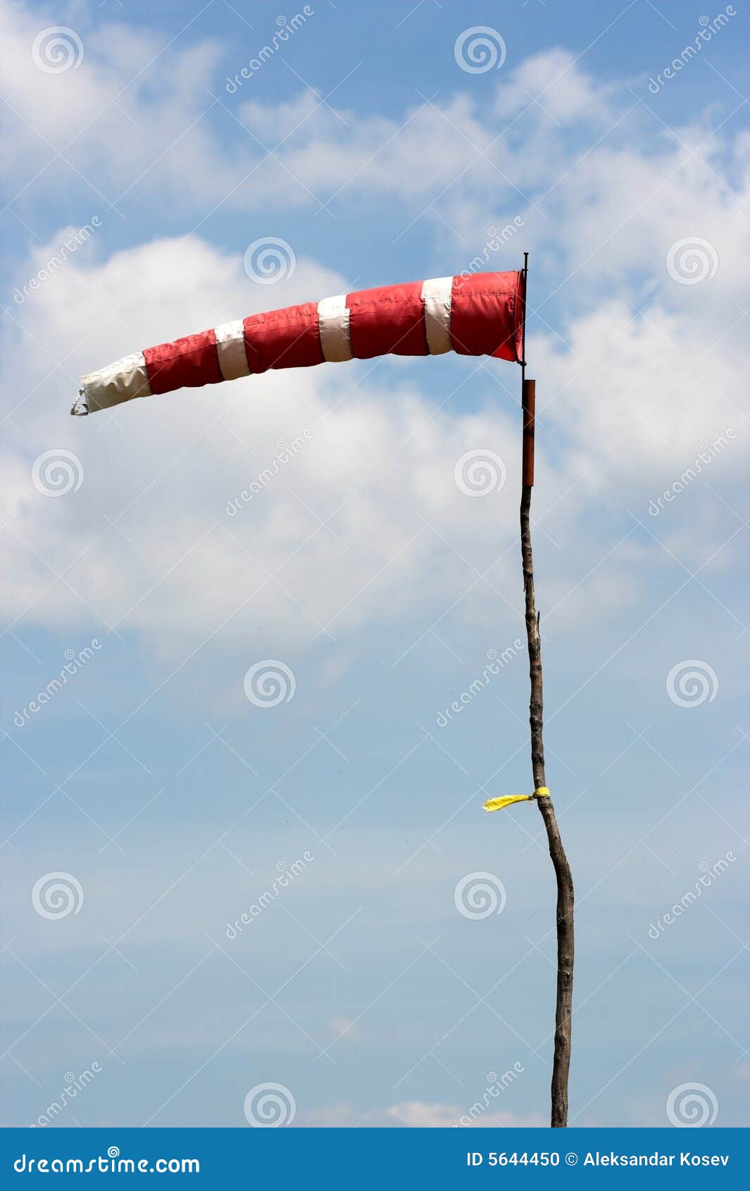 A wind sock stock photo. Image of signal, blowing, blue - 5644450