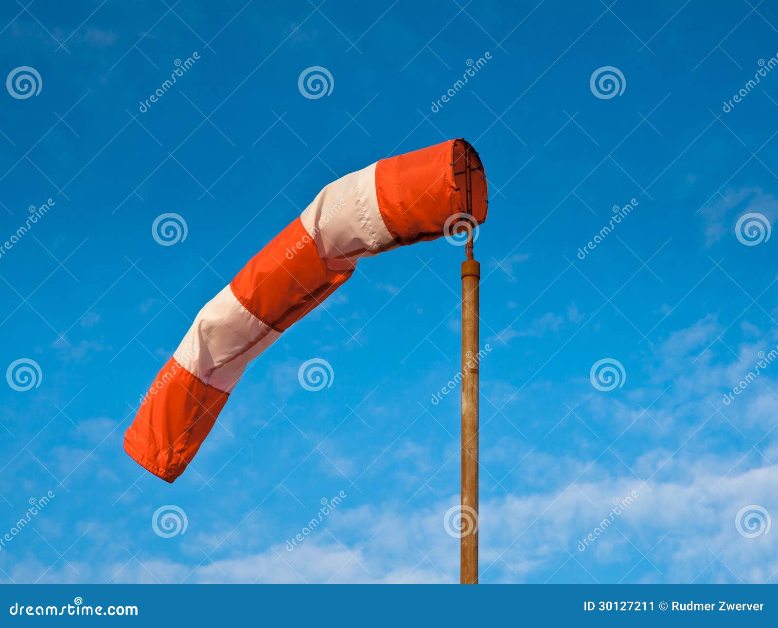 Wind Sock Blue Sky stock image. Image of flow, equipment - 30127211