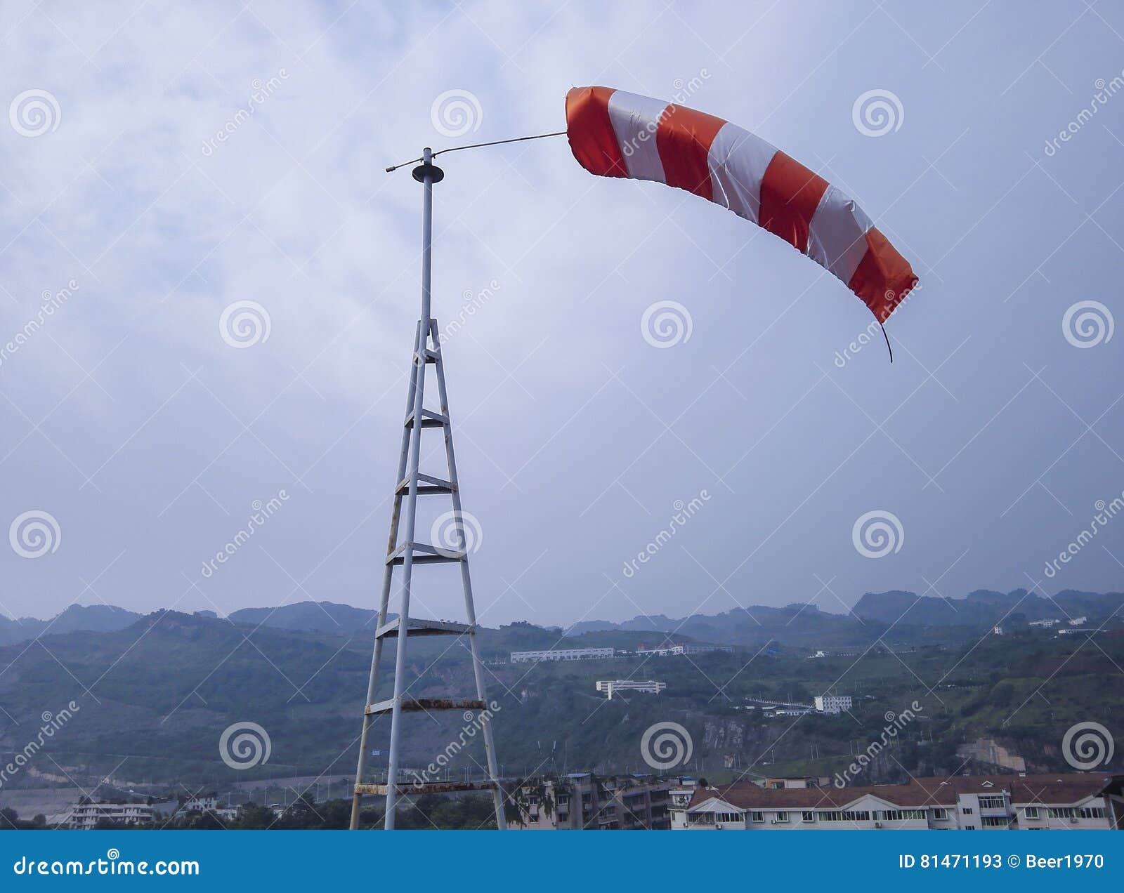Wind sock stock image. Image of control, meteorology - 81471193