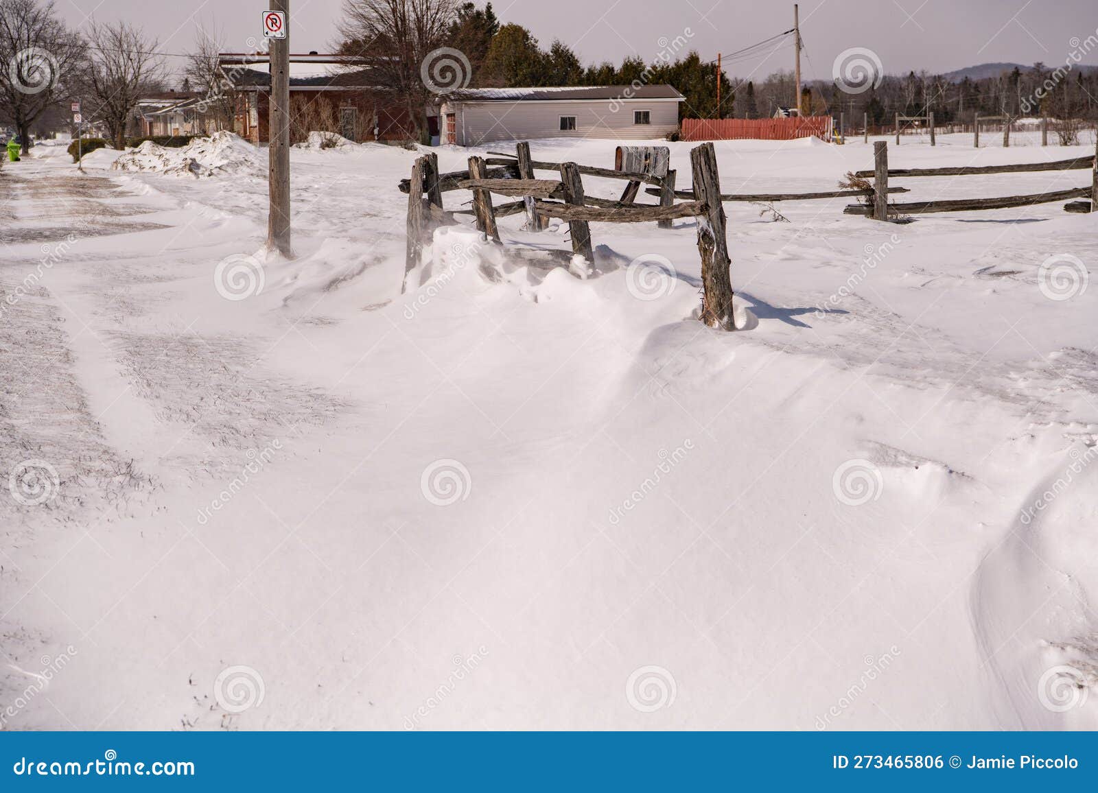 Wind in Spring Over a Fence in Morning Stock Photo - Image of fence ...