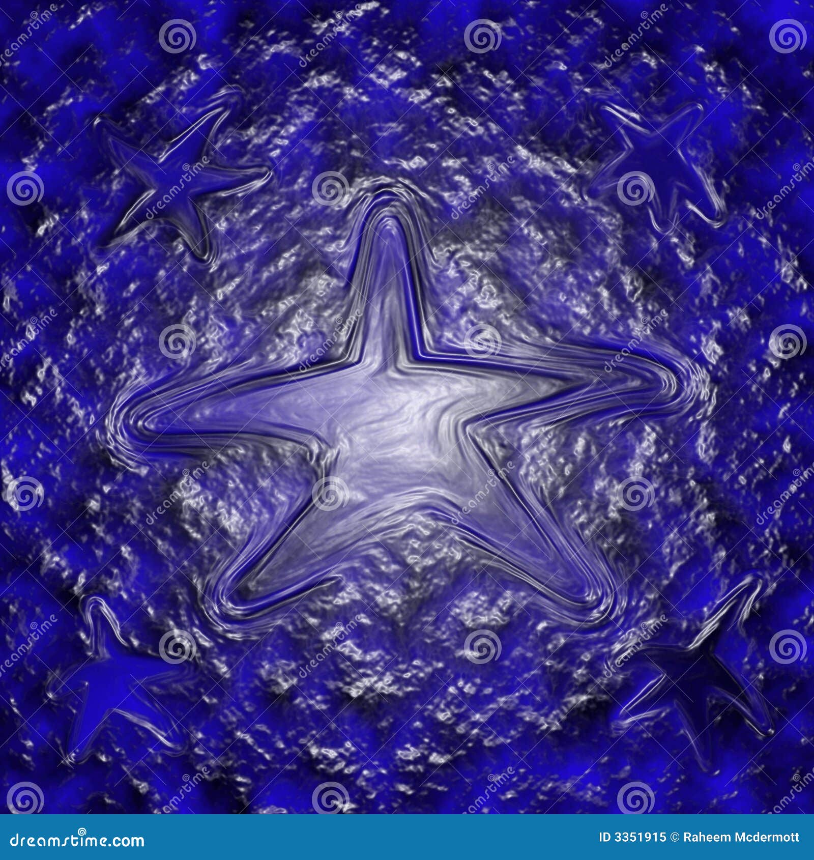 Wind Stars on Water stock illustration. Illustration of stars - 3351915