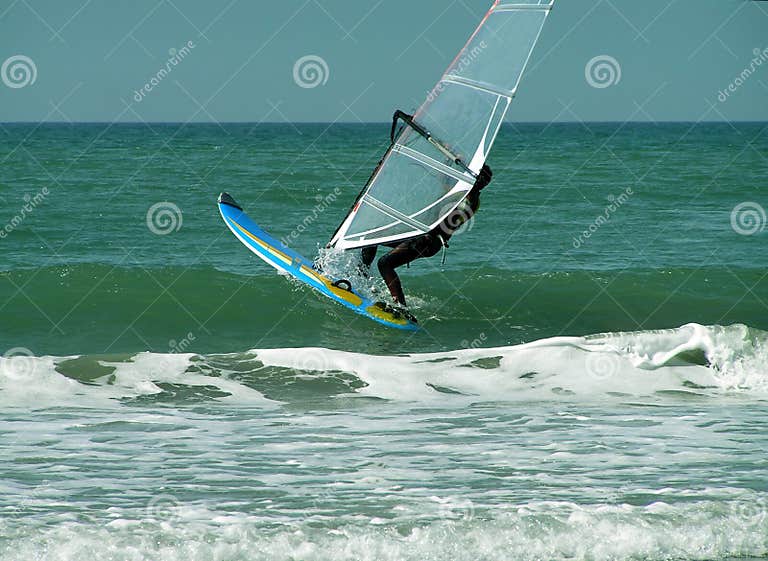 Wind surfer stock image. Image of extreme, surfer, courageous - 1171525