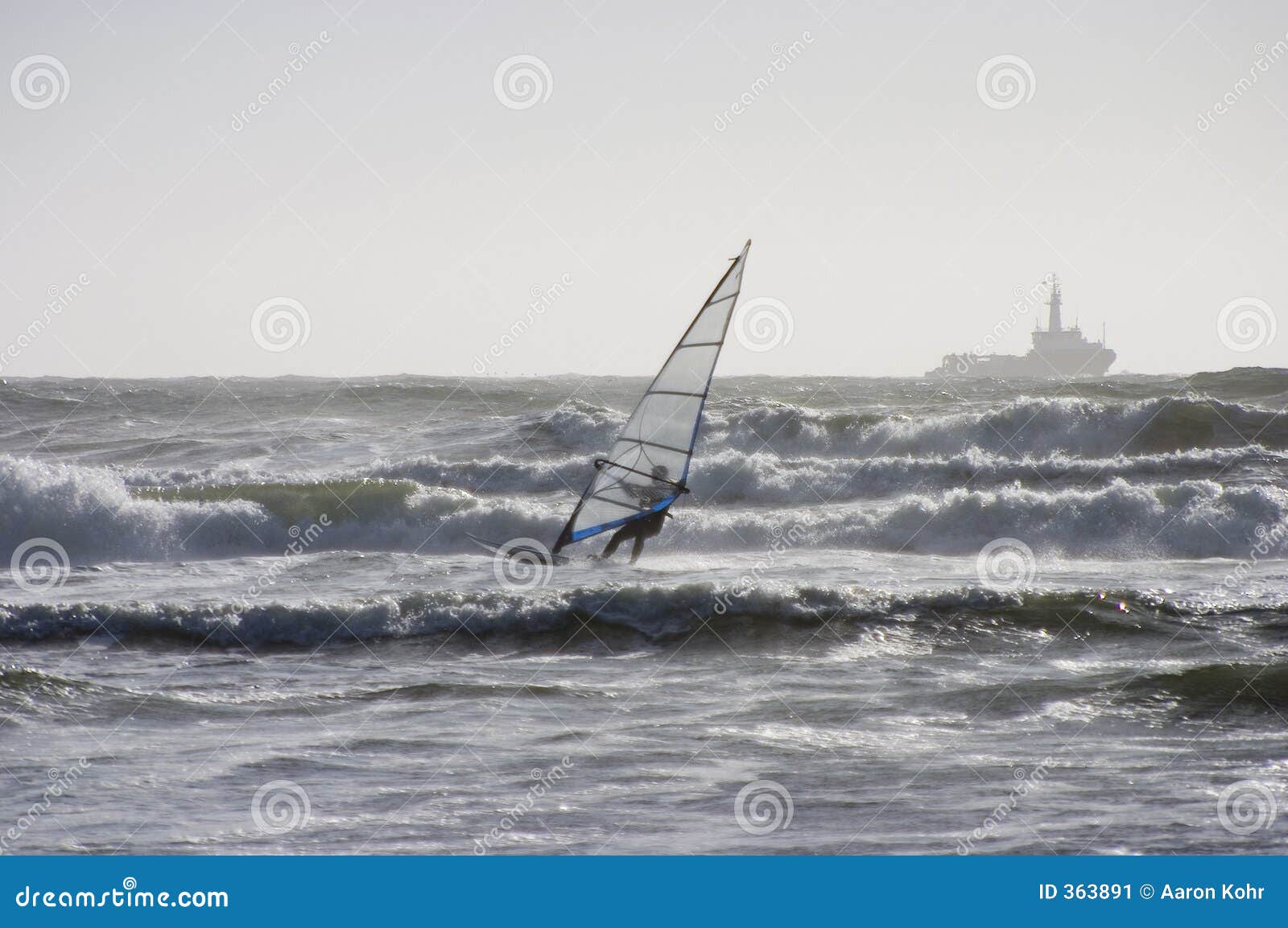 Wind Surfer 2 stock image. Image of pacific, jacket, people - 363891