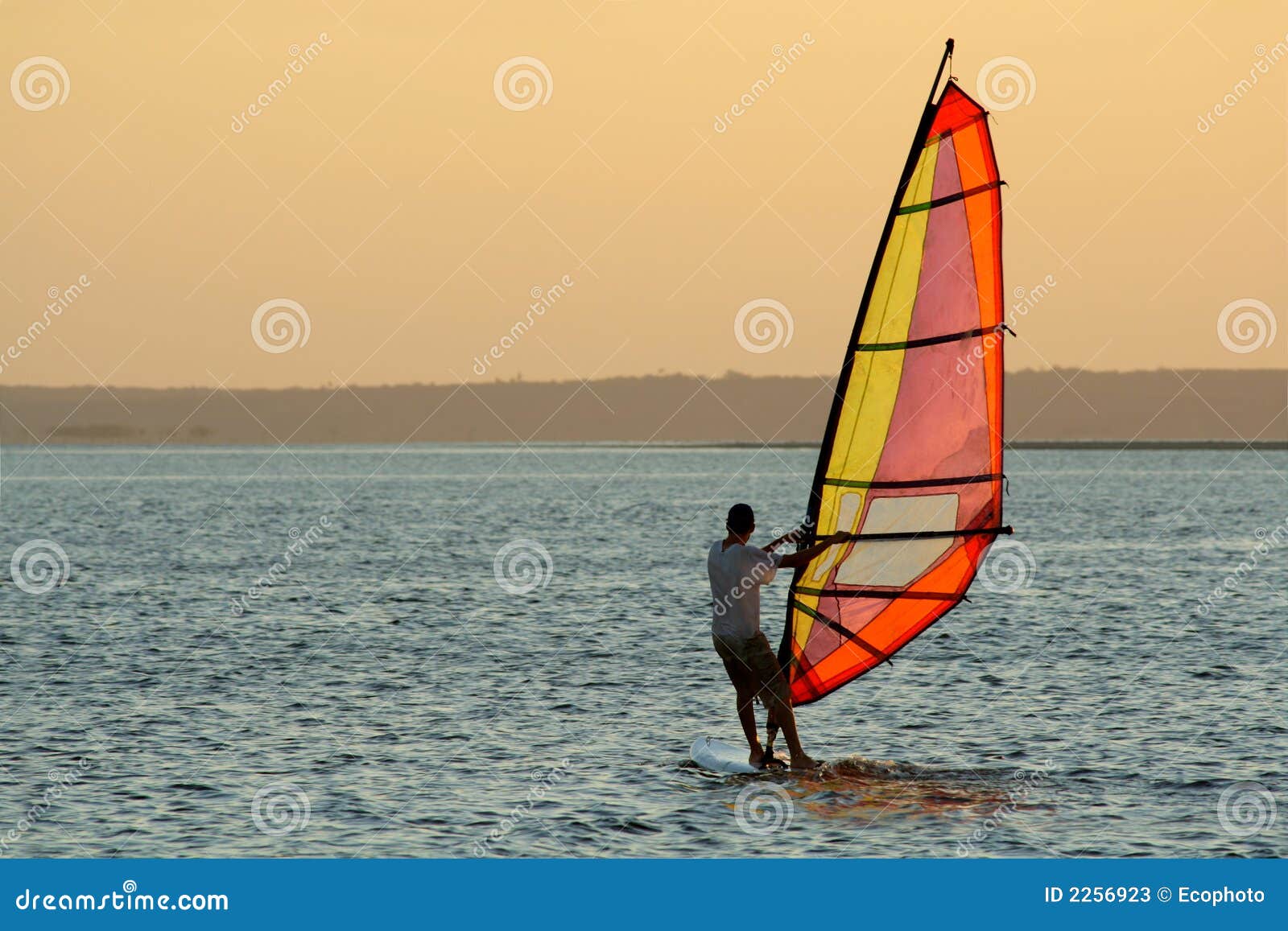 Wind surfer stock image. Image of windsurfer, coastal - 2256923
