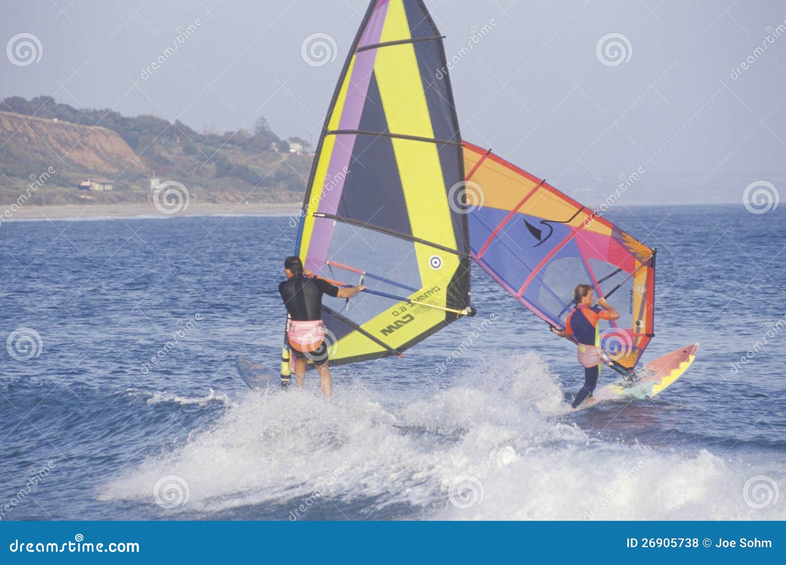 Wind Surfing editorial stock photo. Image of states, america - 26905738