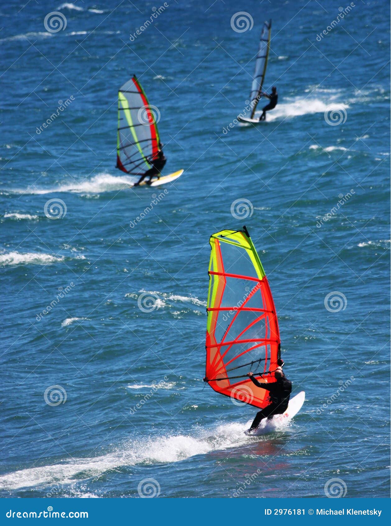 Wind Surfing stock image. Image of activity, gliding, skill - 2976181