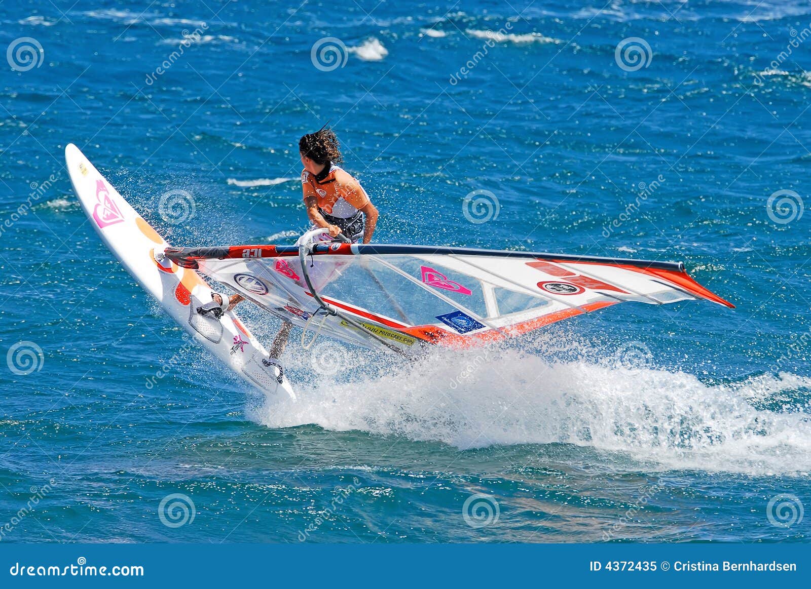 Wind Surfing editorial image. Image of jump, coast, exercise - 4372435