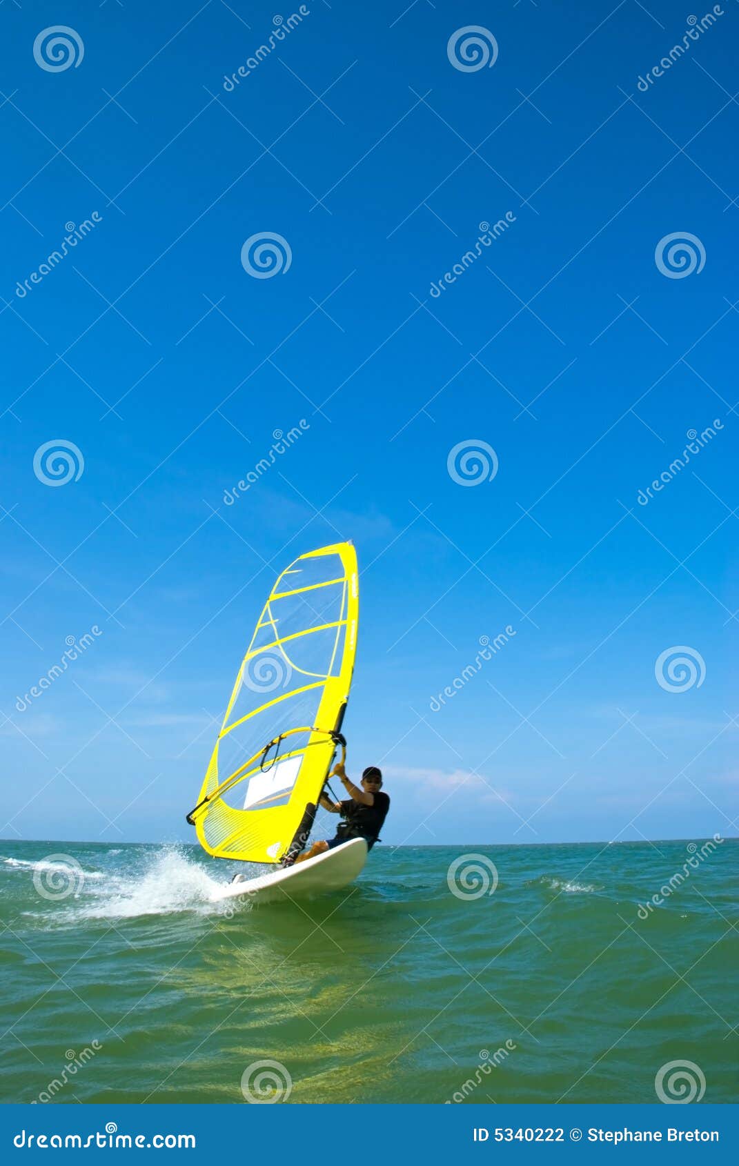 Wind surfing stock photo. Image of water, fast, wind, competition - 5340222