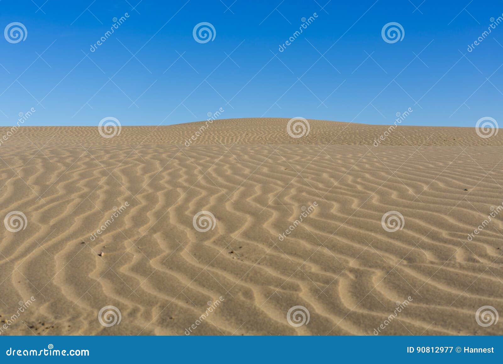 Wind Swept Patterns in the Sand Stock Image - Image of wind, landscape ...
