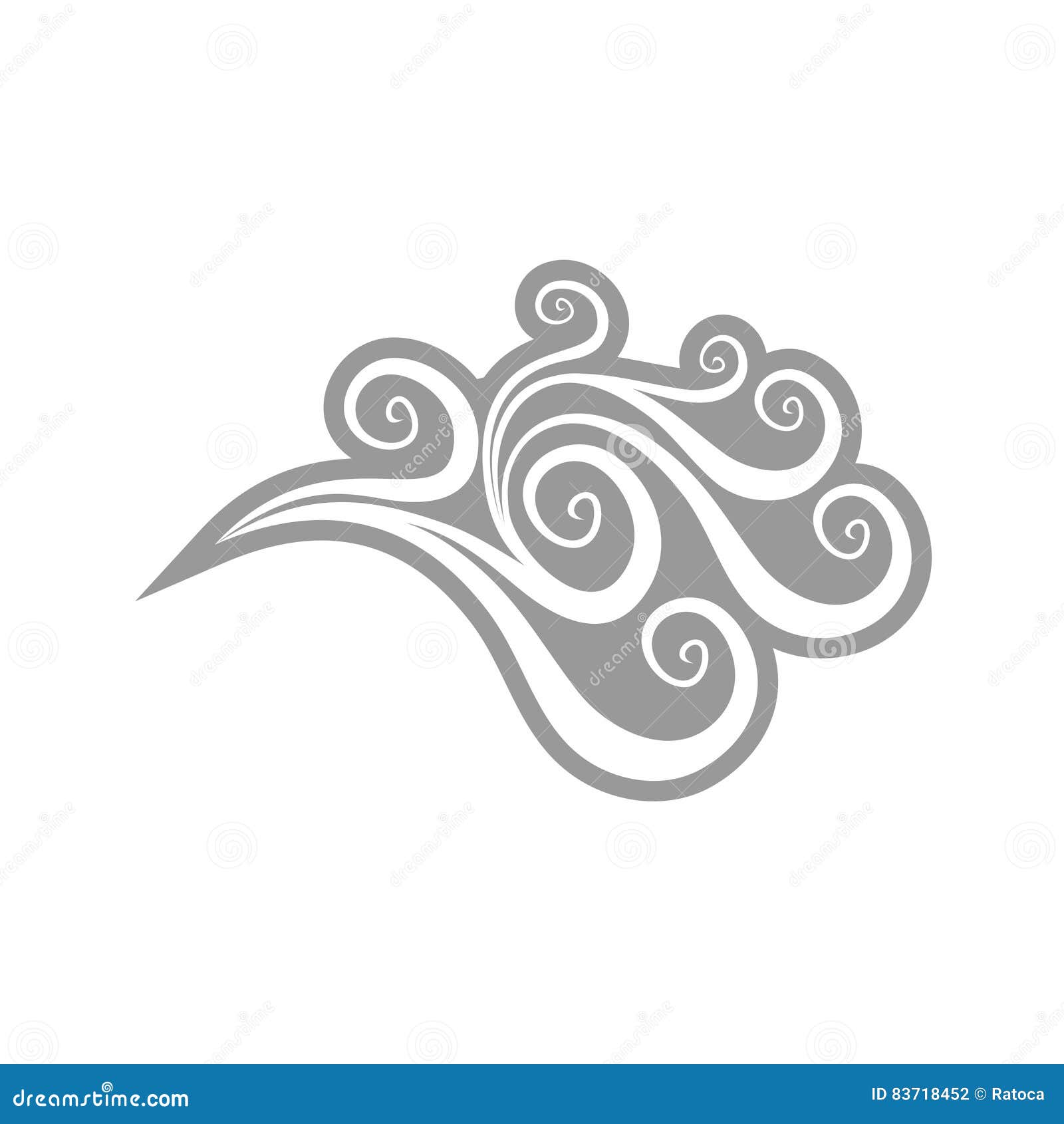 Wind Symbol Stock Image | CartoonDealer.com #8886007