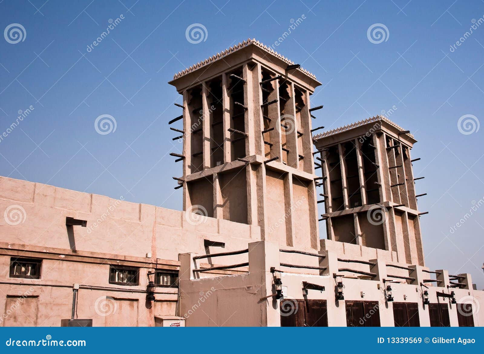 Wind tower stock image. Image of people, historic, tower - 13339569