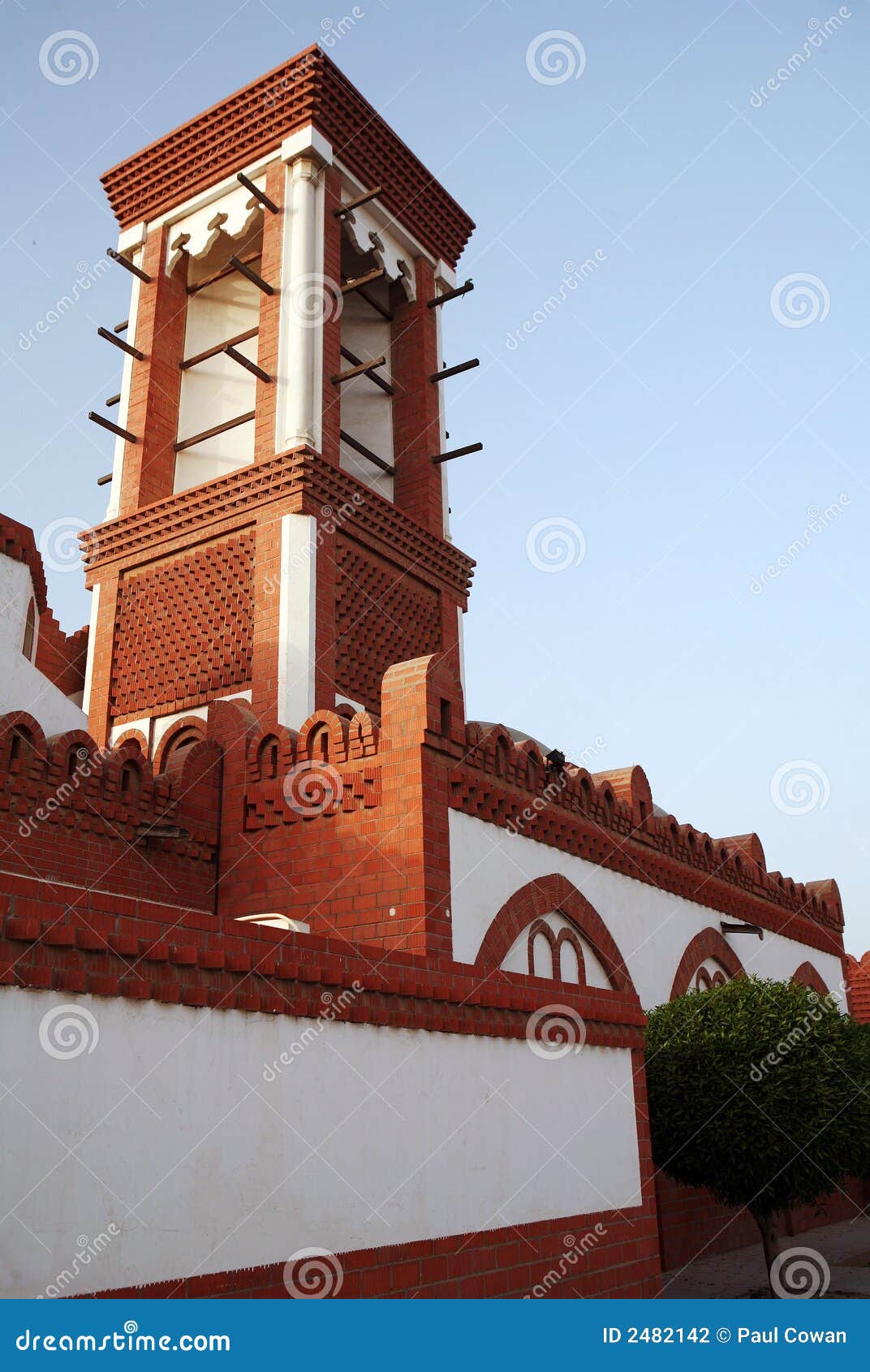 Wind tower 2 stock photo. Image of tower, cooling, doha - 2482142