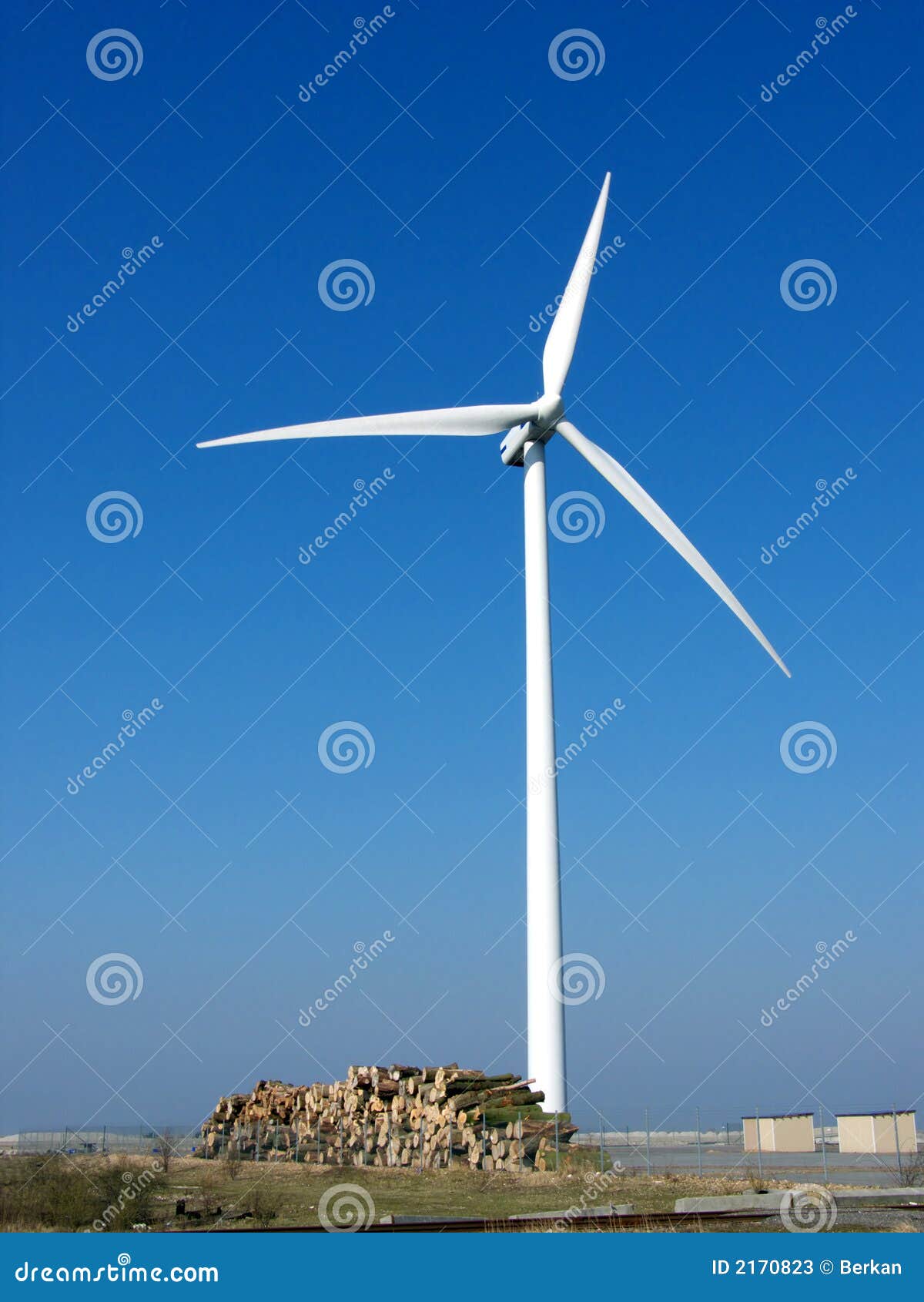 Wind Turbine stock image. Image of blades, powers, fuel - 2170823