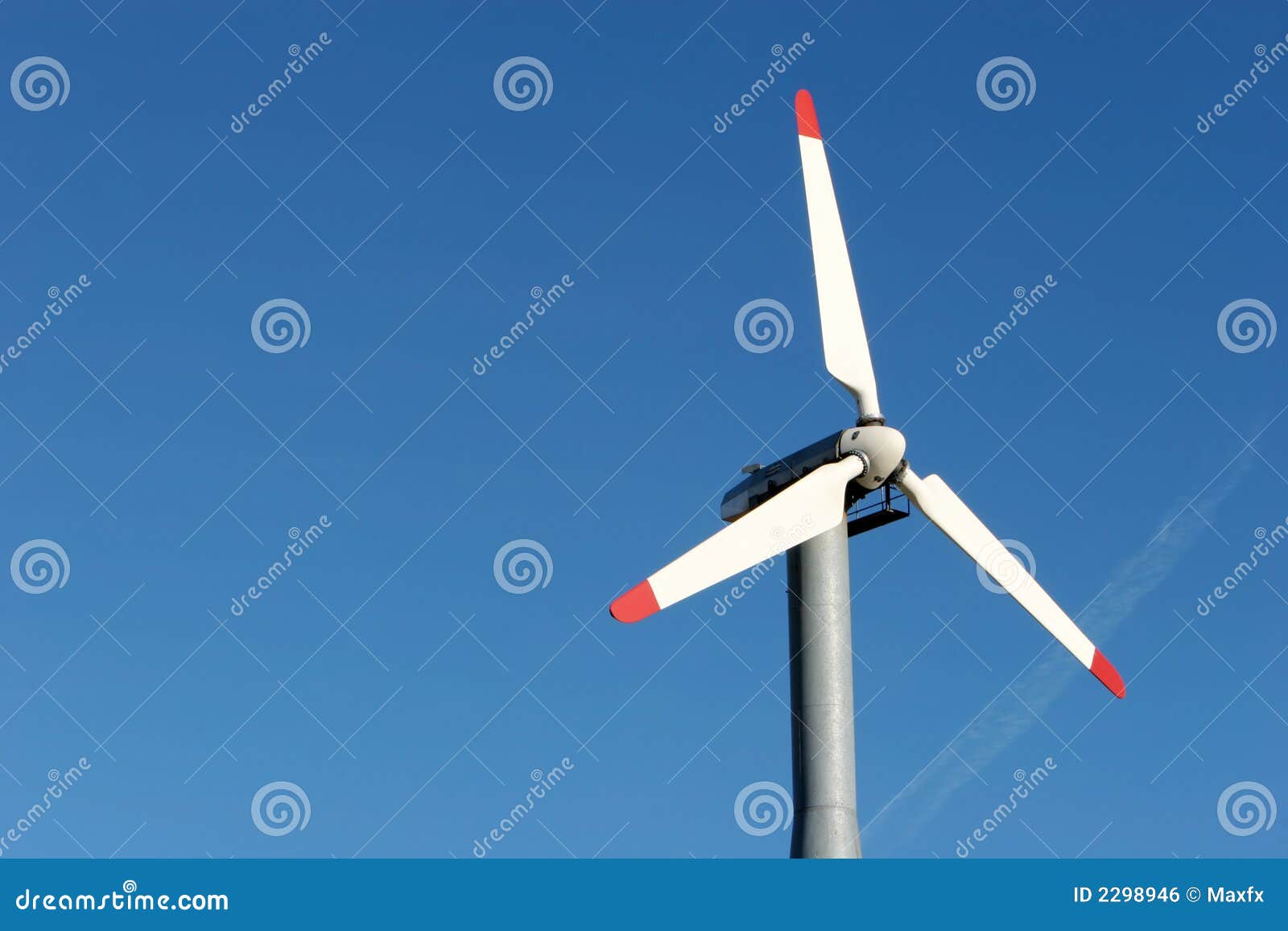 Wind turbine stock photo. Image of electric, energy, nature - 2298946