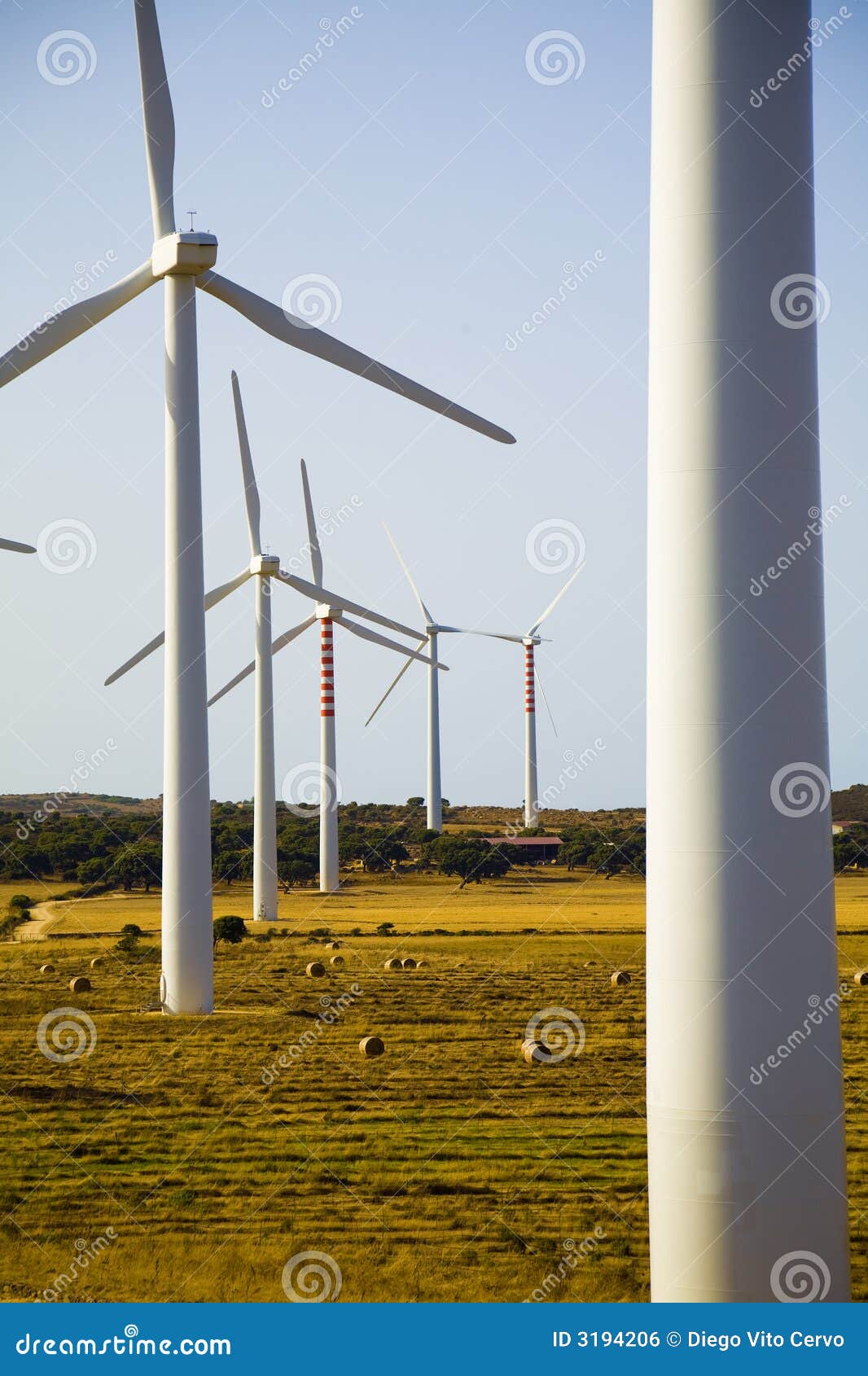 Wind turbine stock photo. Image of industry, electrical - 3194206