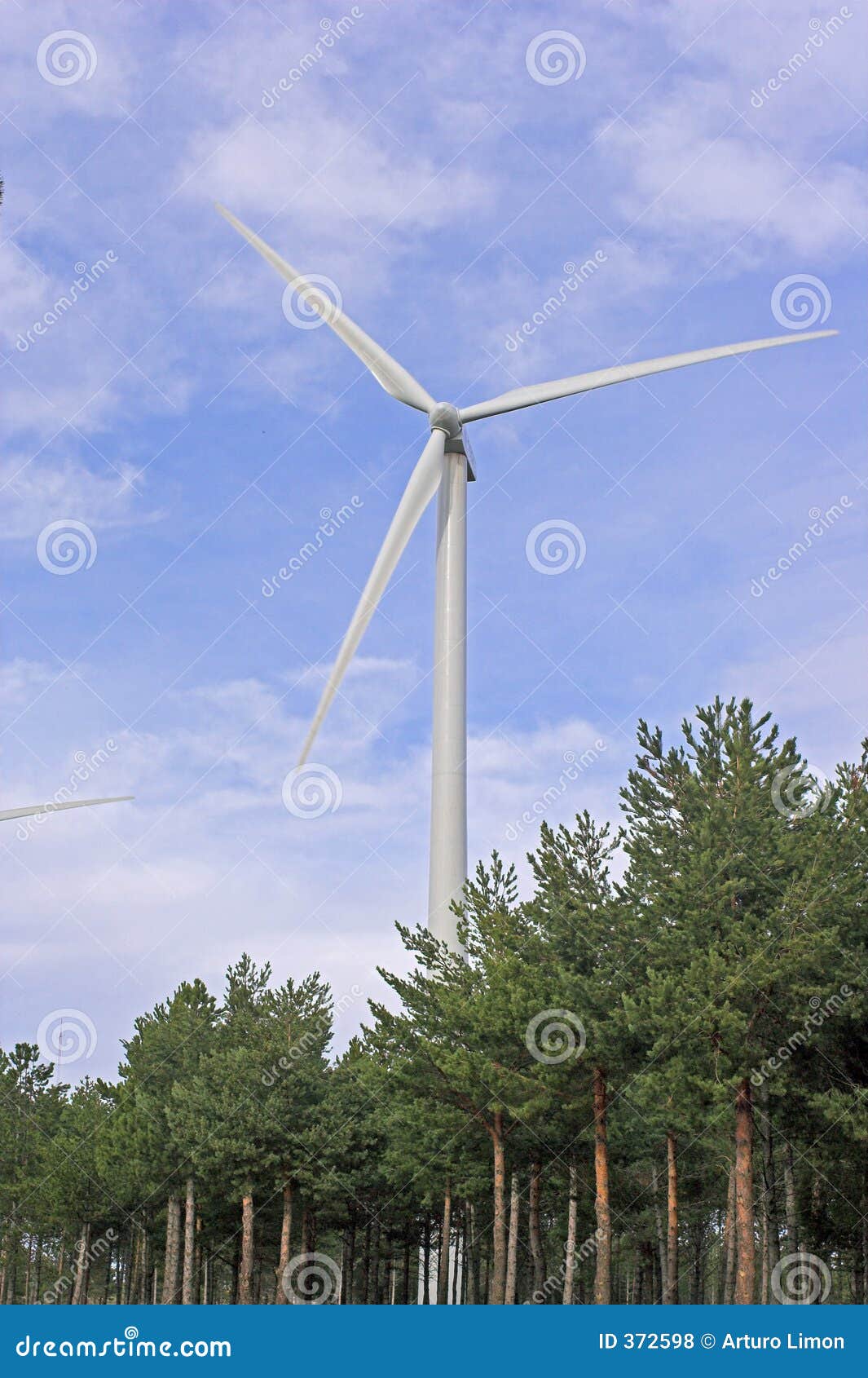 Wind turbine stock photo. Image of eolic, environmental - 372598