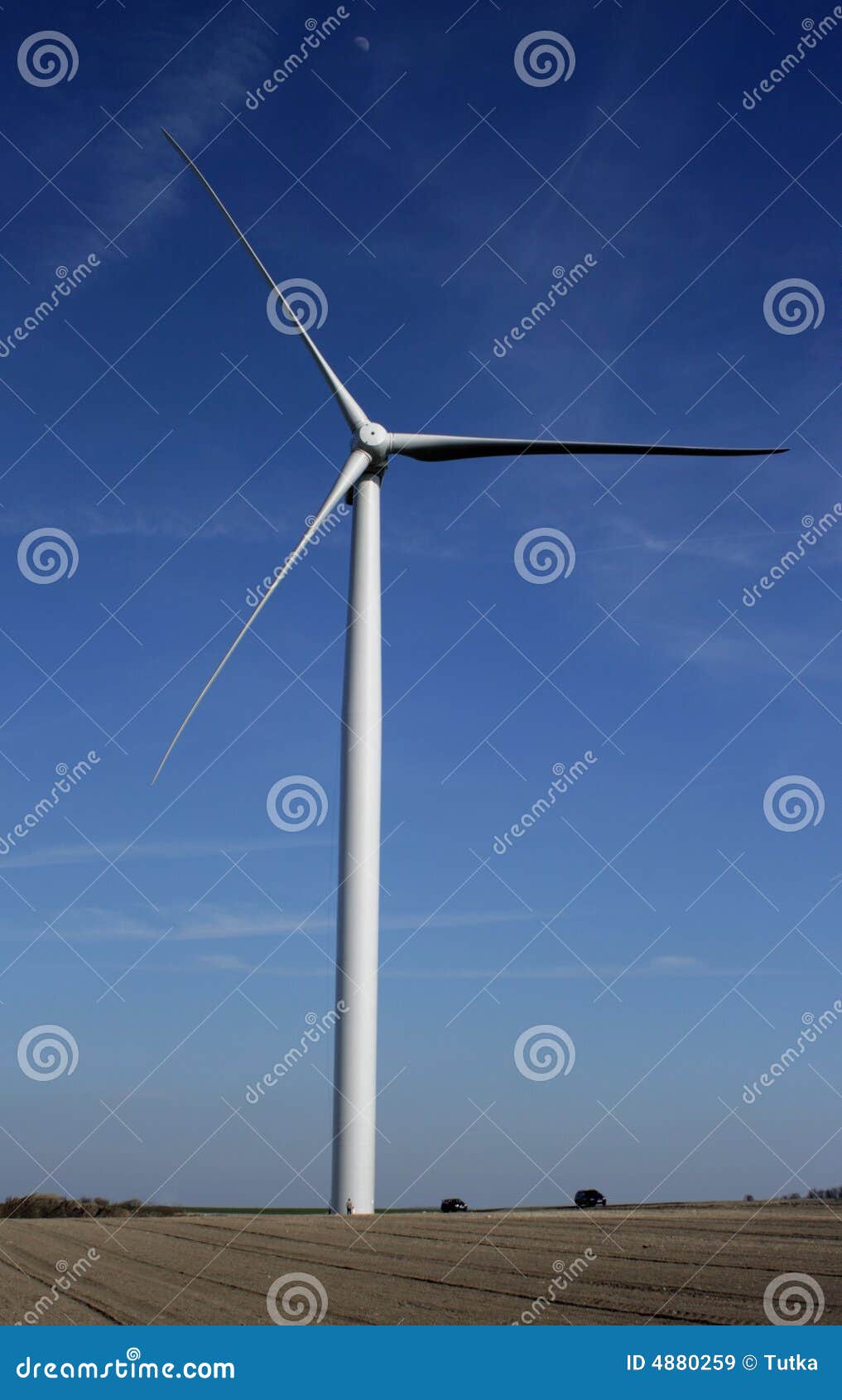 Wind turbine stock image. Image of environment, wind, turbine - 4880259
