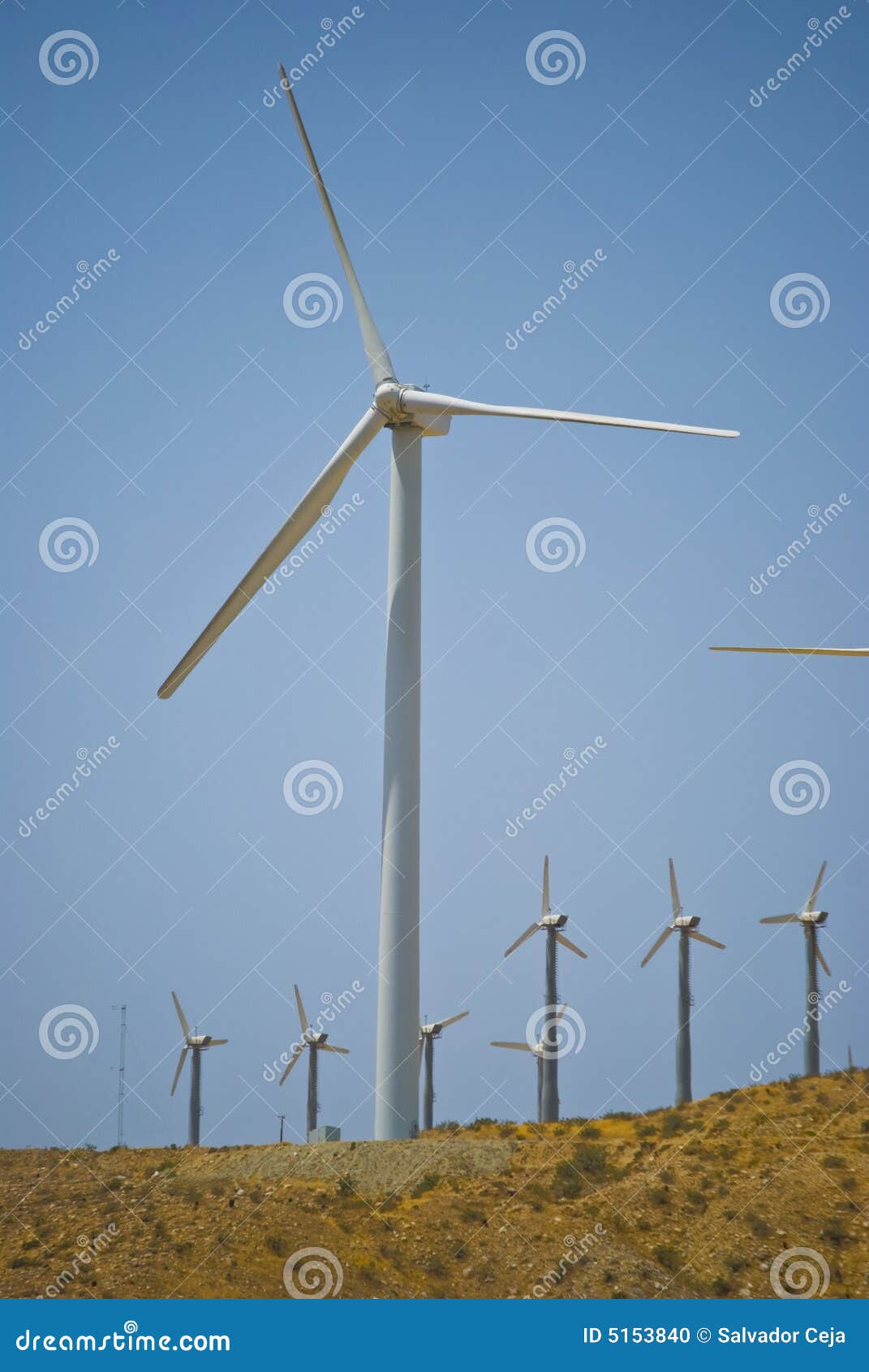 Wind turbine stock photo. Image of alternative, environmentally - 5153840