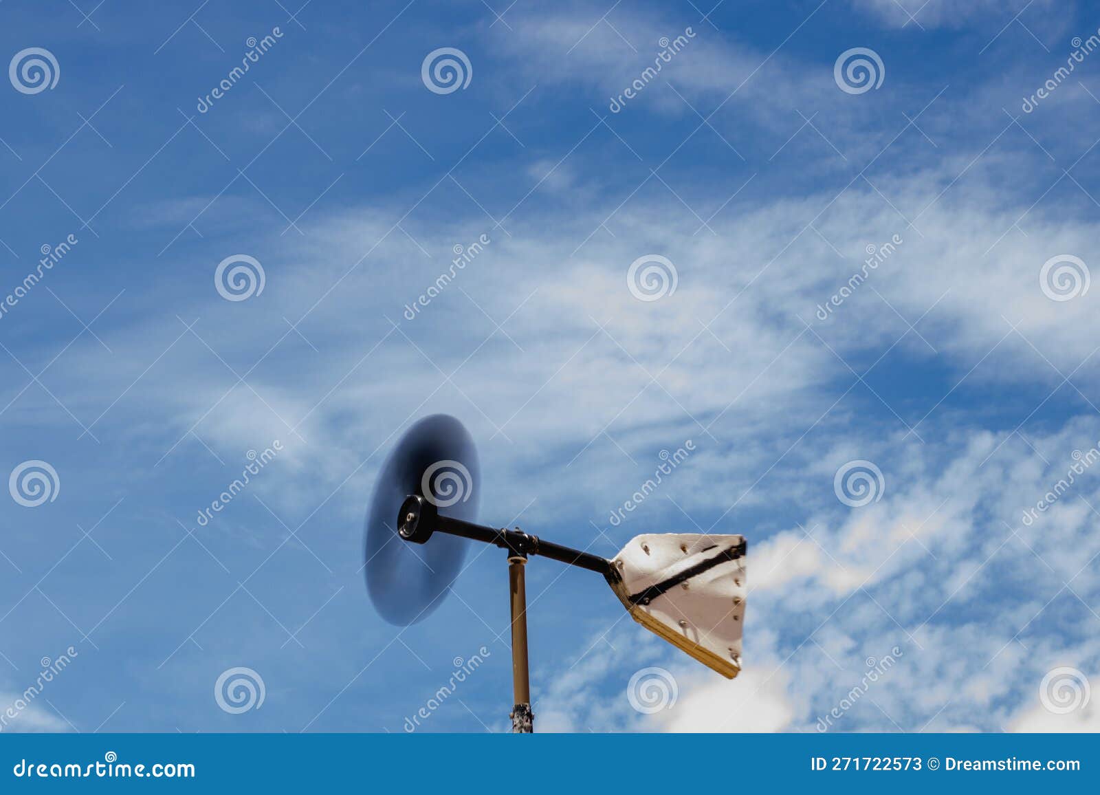 Wind turbine stock image. Image of aircraft, wind, mast - 271722573
