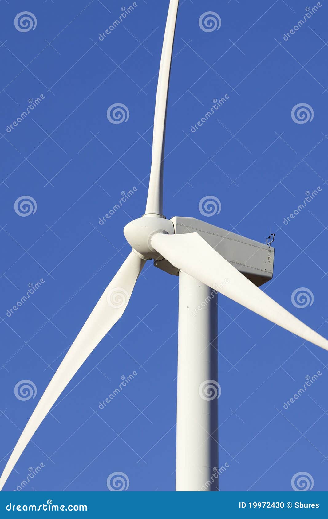 Wind Turbine on Alternative Energy Windmill Farm Stock Photo - Image of ...