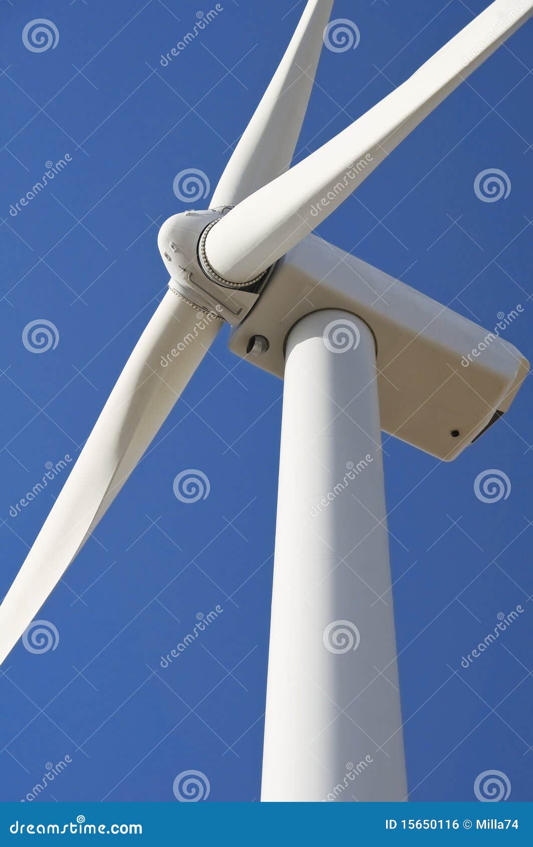 Wind turbine blade. stock photo. Image of environment - 15650116