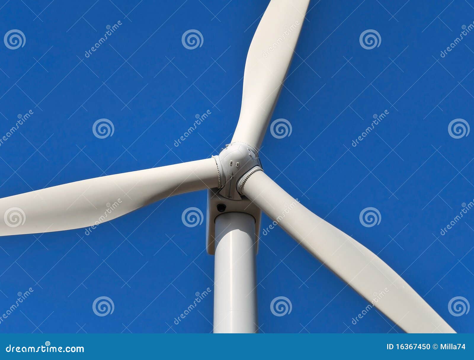Wind turbine blade. stock photo. Image of hard, italy - 16367450