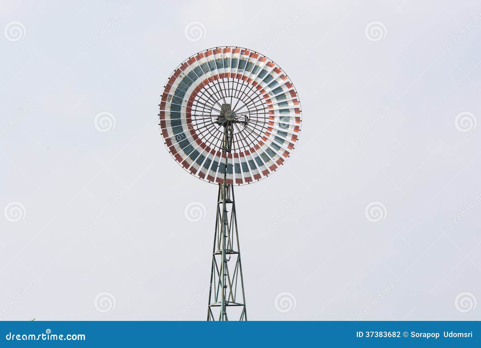 Wind turbine is a circle stock photo. Image of pinwheel - 37383682