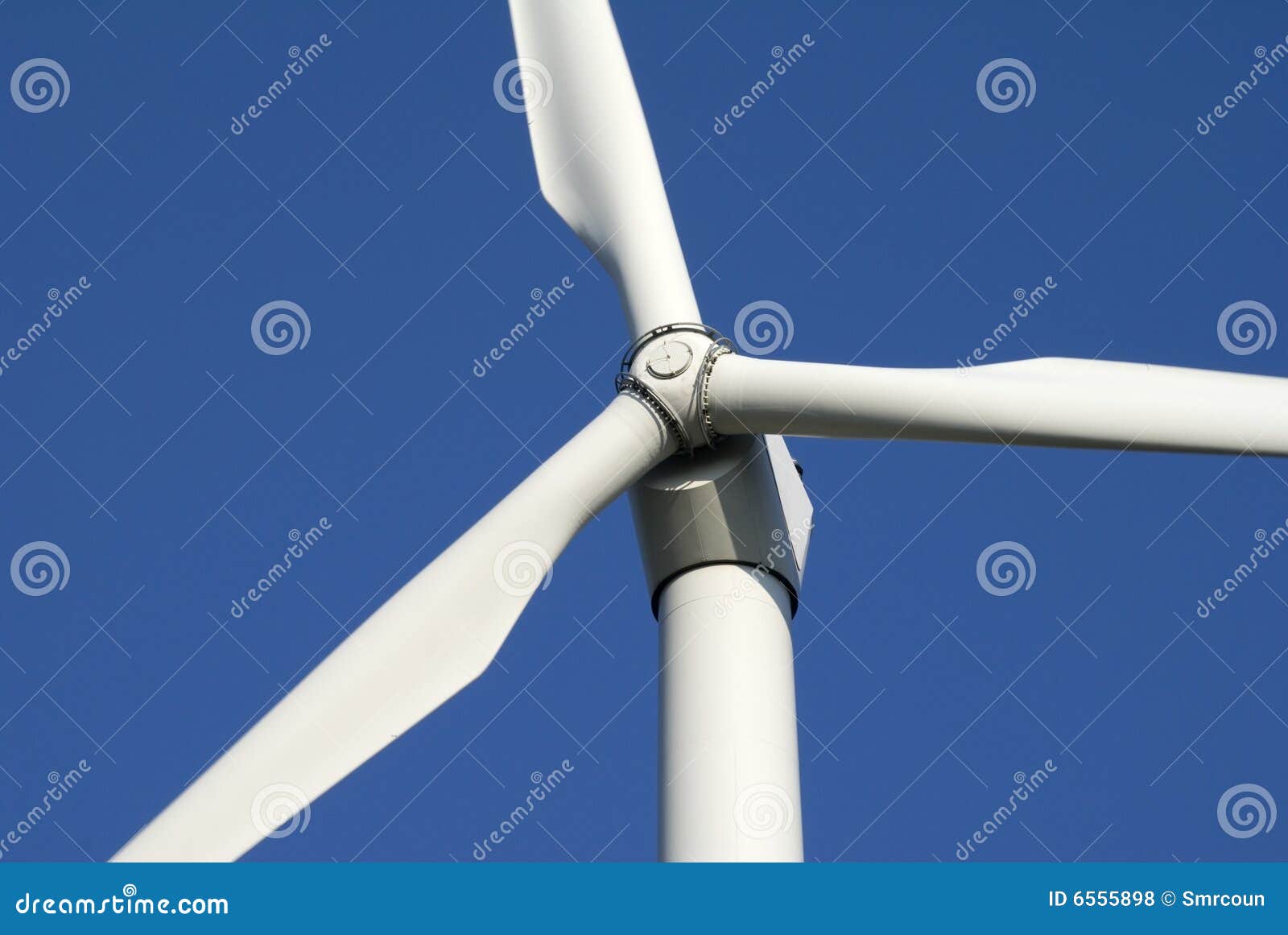 Wind turbine close-up stock photo. Image of clean, regenerative - 6555898