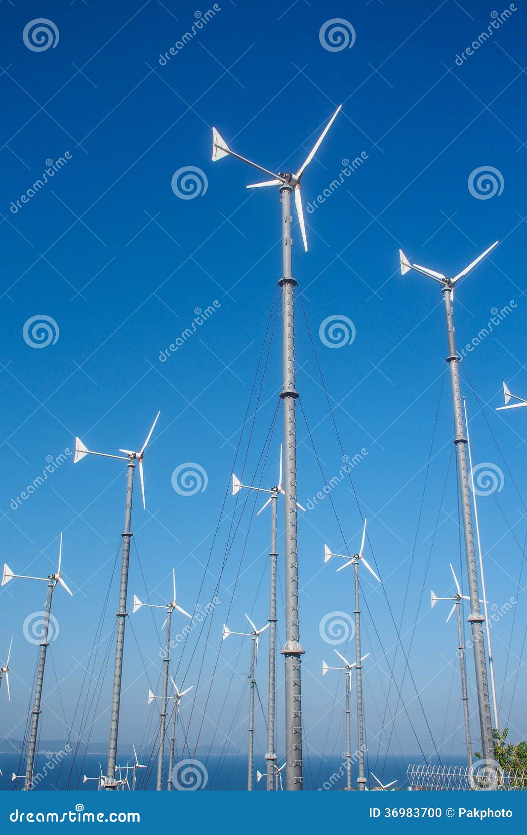 Wind Turbine for Electric Generator Stock Photo - Image of beauty ...