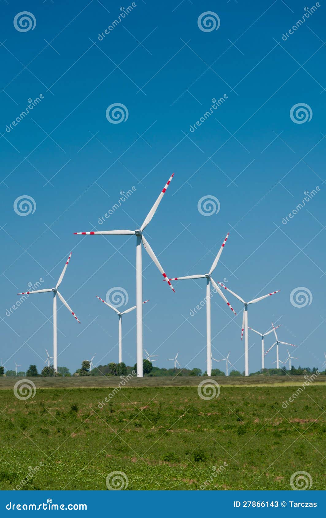 Wind turbine farm stock image. Image of power, environment - 27866143