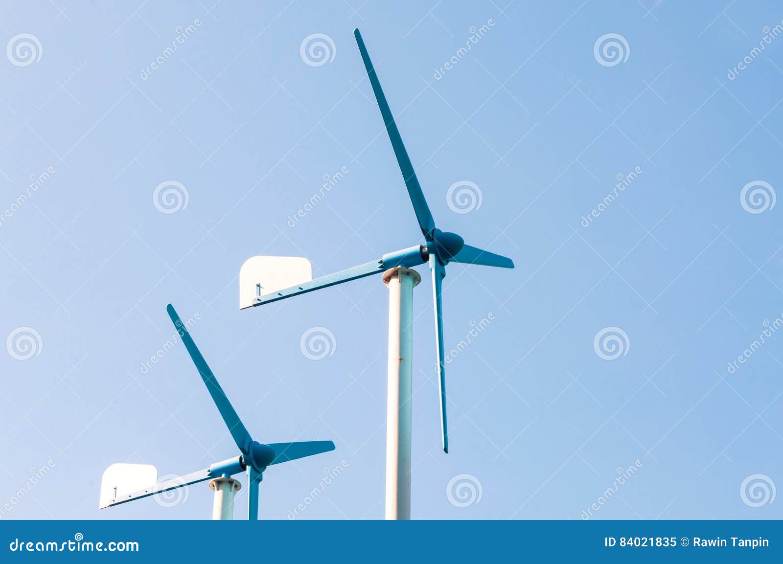 A Wind Turbine Generator, Alternative Energy Source Stock Image - Image ...