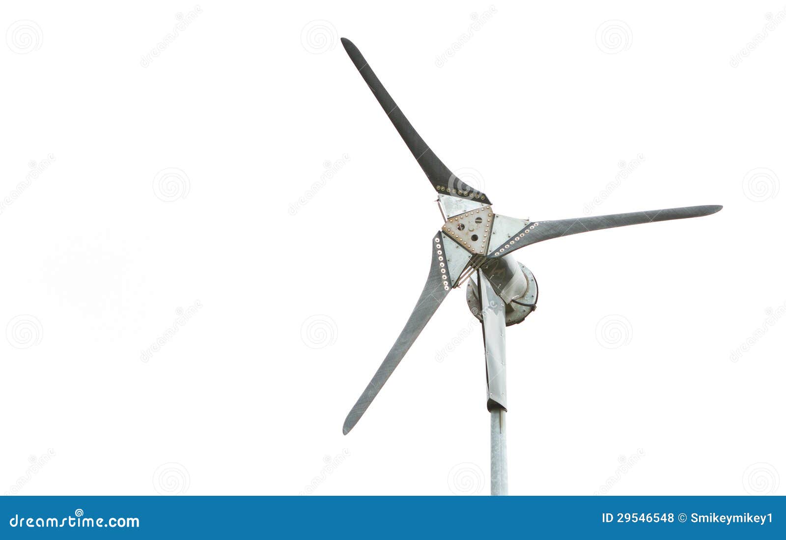 Wind turbine isolated stock photo. Image of isolated - 29546548