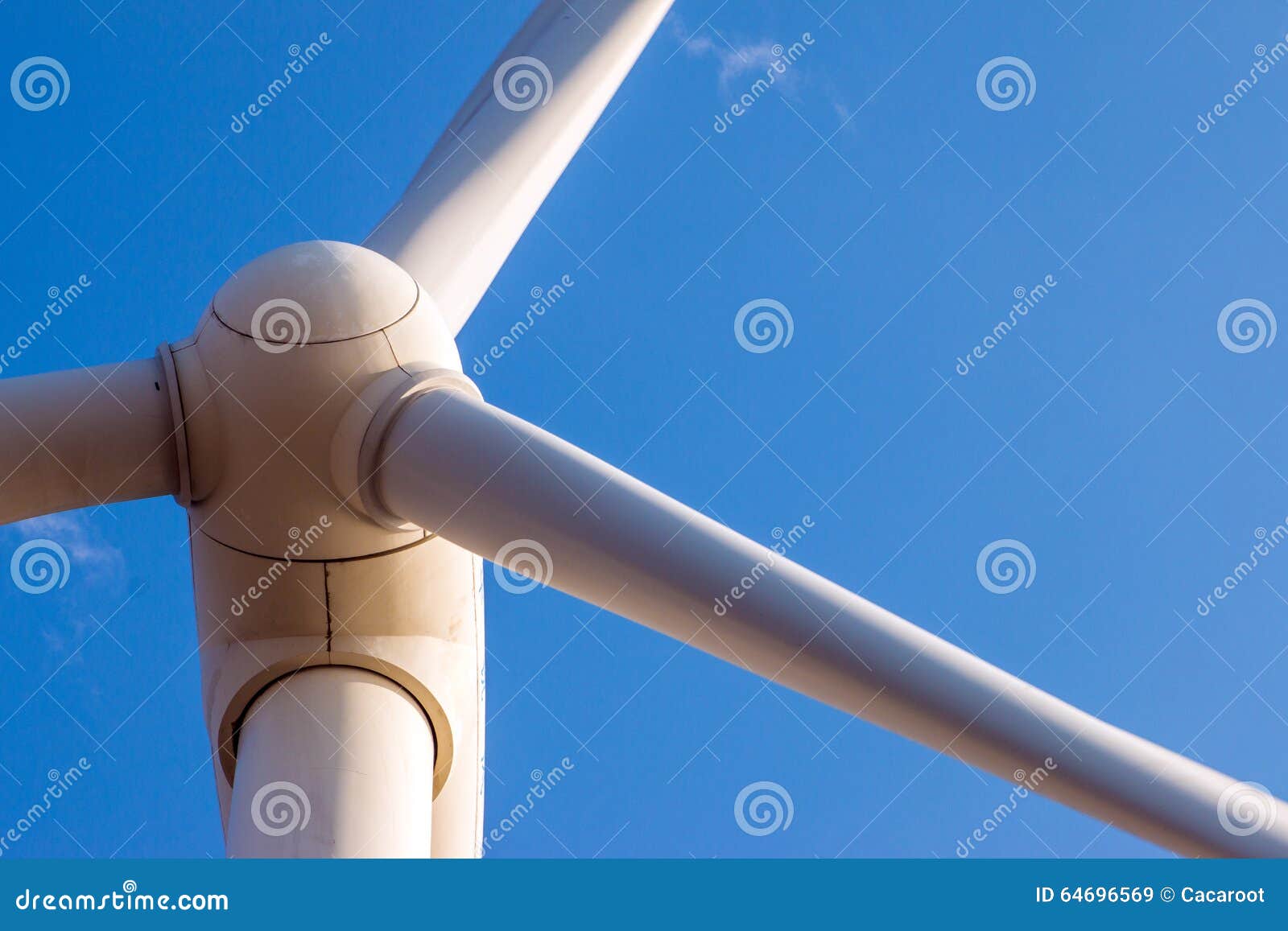 Wind turbine main rotor stock image. Image of nature - 64696569