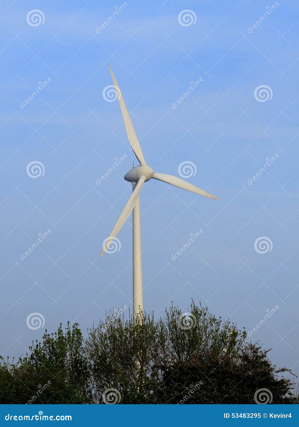 Wind turbine propellers stock image. Image of electric - 53483295